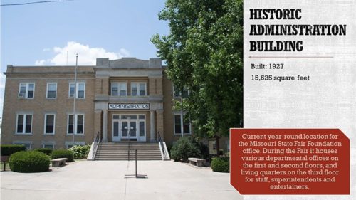 History of Fair Buildings | Missouri State Fair